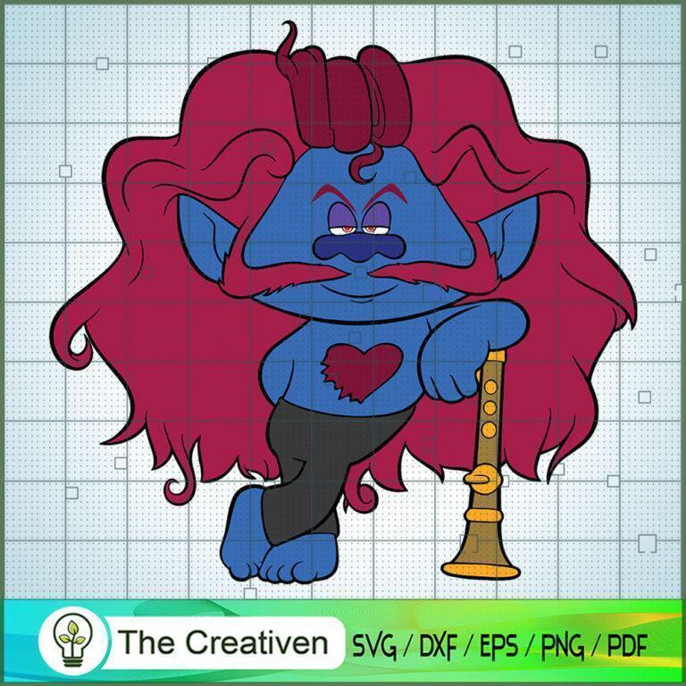 Cool Chaz SVG, Trolls SVG, Funny SVG, Cartoon SVG - Premium & Original ...