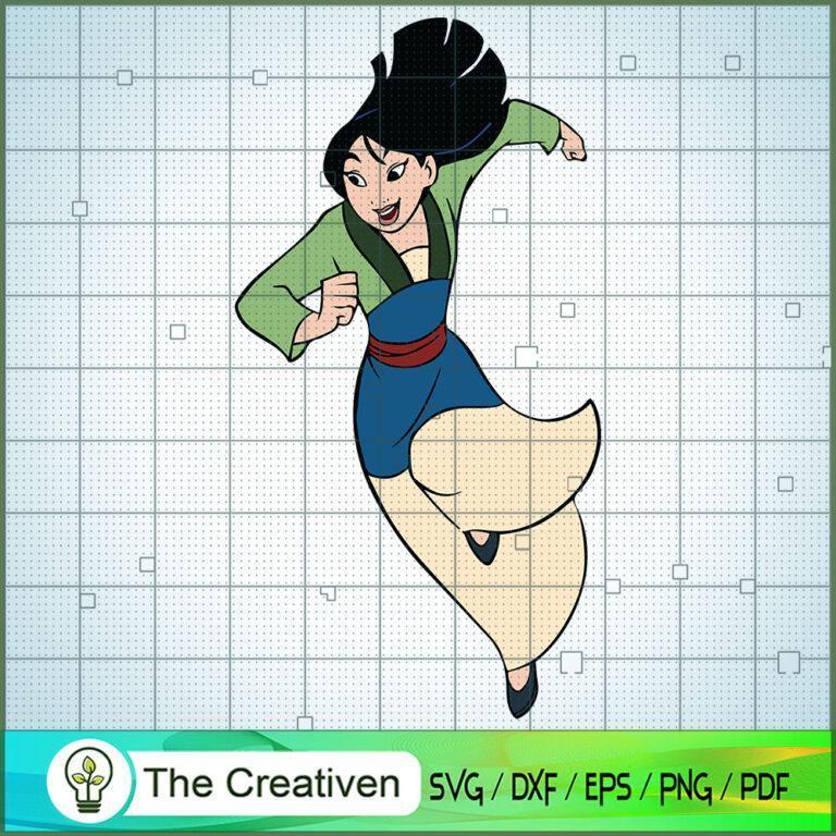 Mulan Run Speed SVG, Mulan Characters SVG, Disney Movie SVG, Cartoon ...