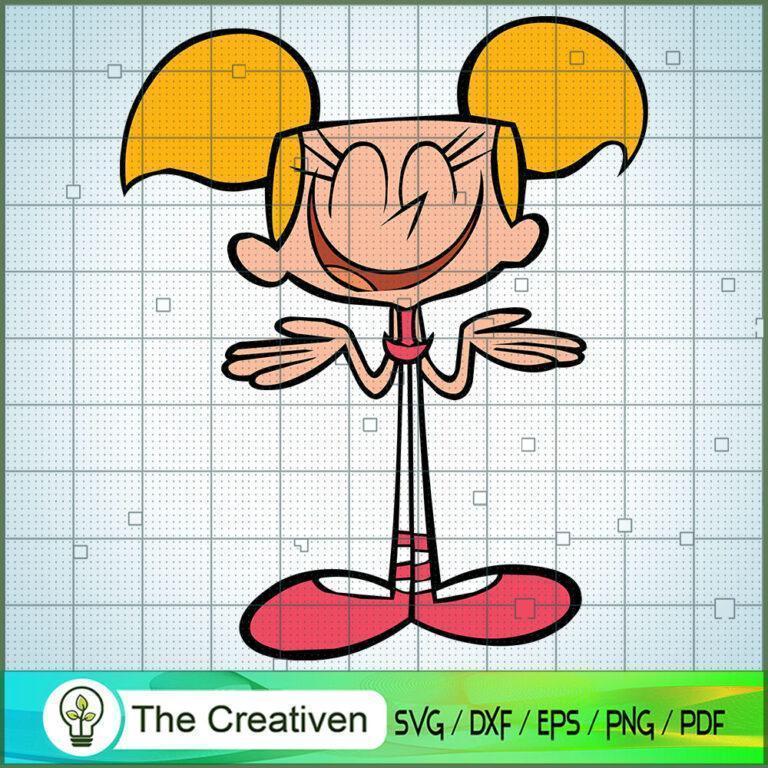 Dee Dee SVG, Cartoon SVG, Dexter's Laboratory SVG - Premium & Original ...