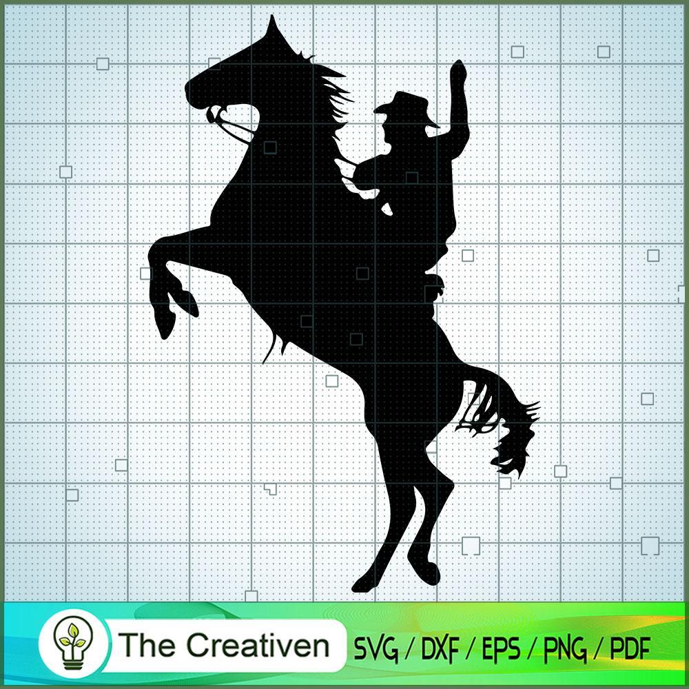 Black Shadow Cowboy SVG, Yellowstone SVG, Cowboy SVG - Premium ...