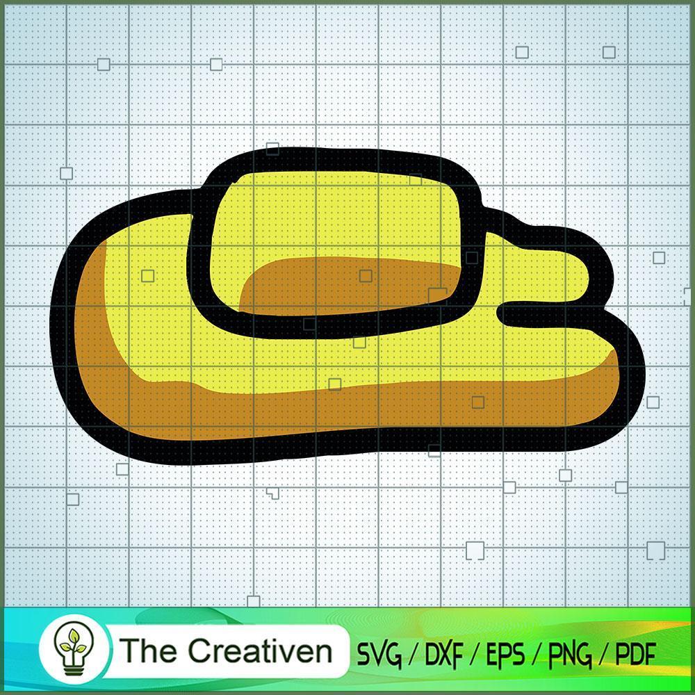 Among Us Yellow RIP SVG, Among Us SVG, Game Play SVG, Funny Among Us ...