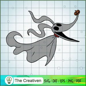 Zero The Nightmare Before Christmas SVG, Disney Halloween SVG ...