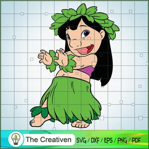 Lilo Dance Color SVG, Funny Stitch SVG, Disney Lilo And Stitch SVG ...
