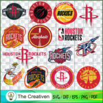 Houston Rockets Logo Bundle, Major League Baseball SVG Bundle, USA ...