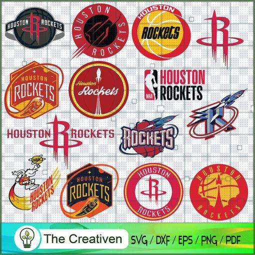 Houston Rockets Logo Bundle, Major League Baseball SVG Bundle, USA ...