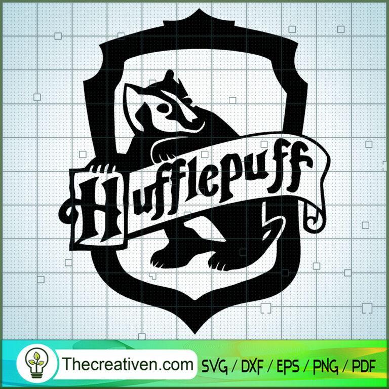 Hufflepuff Logo SVG, Hogwarts SVG, Harry Potter SVG - Premium ...