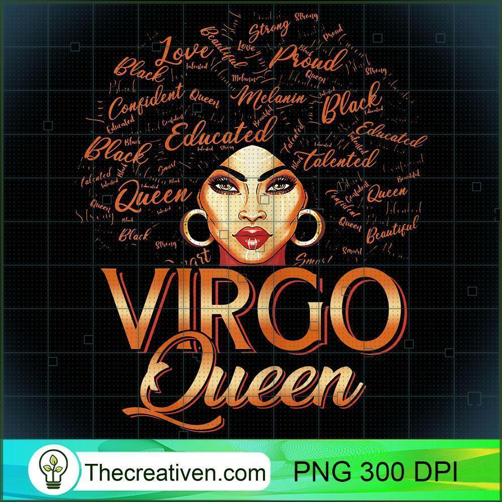 Im A Virgo Girl Queen Birthday PNG, Afro Women PNG, Virgo Queen PNG ...