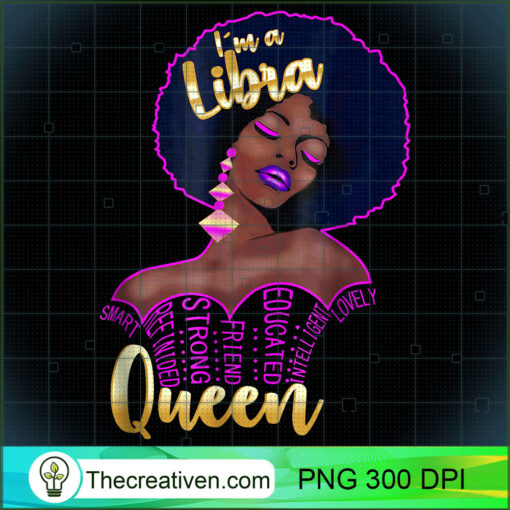 Women Queen Libra Zodiac PNG, Afro Women PNG, Libra Queen PNG, Black ...