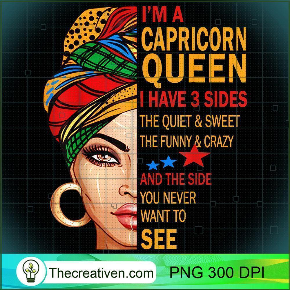 Zodiac January Capricorn Queen December PNG, Afro Women PNG, Capricorn ...