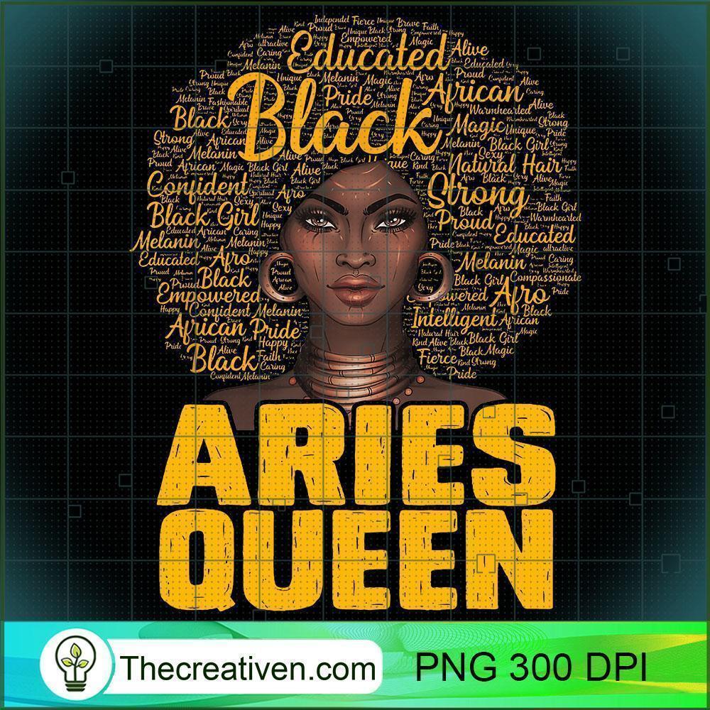 Aries Girl Knows More Than She Says Funny April PNG, Afro Women PNG, Aries Queen PNG, Black ...
