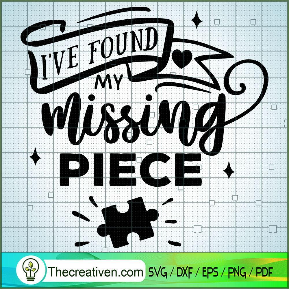I_ve Found My Missing Piece SVG Free, Autism SVG Free, Free SVG For ...