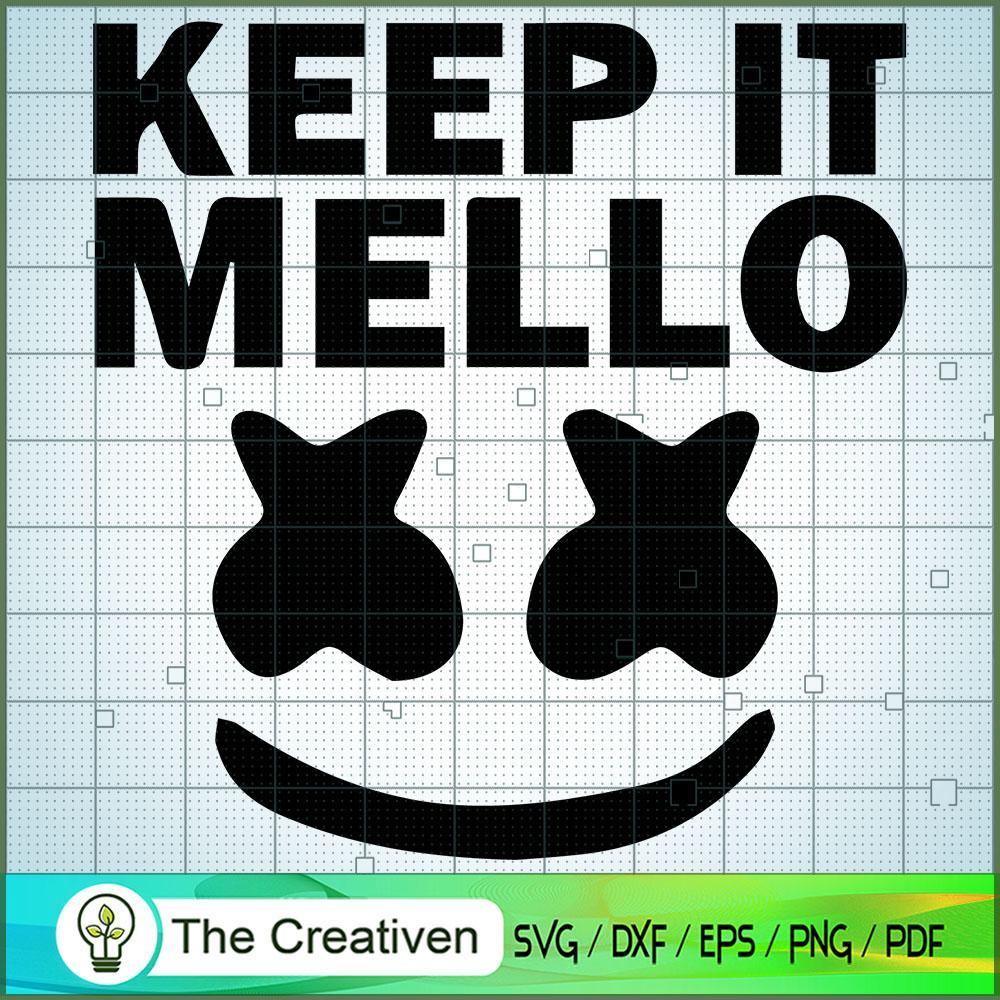 Marshmello Face SVG, Marshmello SVG, DJ SVG, Producer SVG - Premium ...