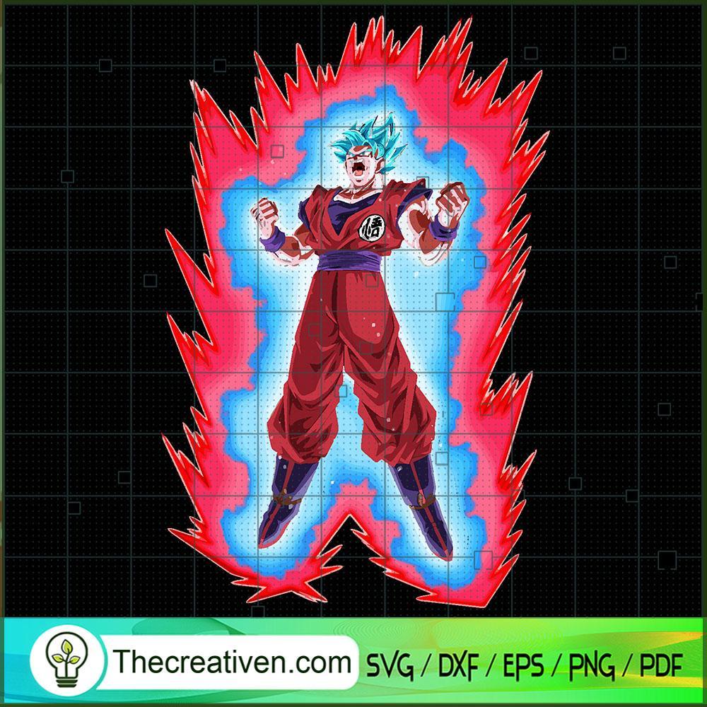 Goku Ultra Instinct SVG, Goku SVG, Dragon Ball SVG, Super Saiyan SVG ...
