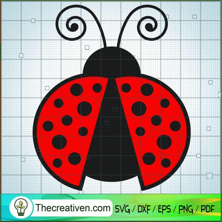 Lady Bug Mono SVG Free, SVG Free, Free SVG For Cricut Silhouette ...