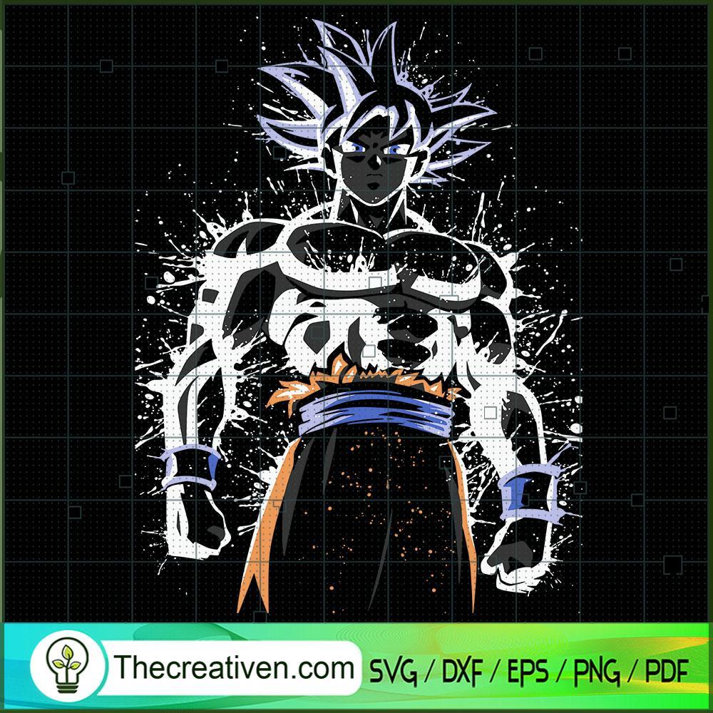 Goku Ultra Instinct Sign SVG, Goku SVG, Dragon Ball Z SVG - Premium ...