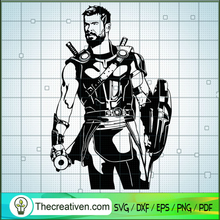 Thor SVG, Thor Ragnarok SVG, Avengers SVG - Premium & Original SVG Cut ...