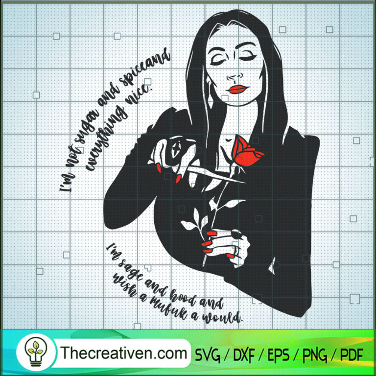 Morticia Addams SVG, Addams Family SVG, Halloween SVG - Premium ...