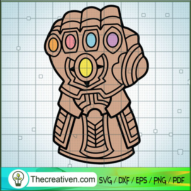 Infinity Gauntlet SVG, Thanos SVG, Marvel Comics SVG - Premium ...
