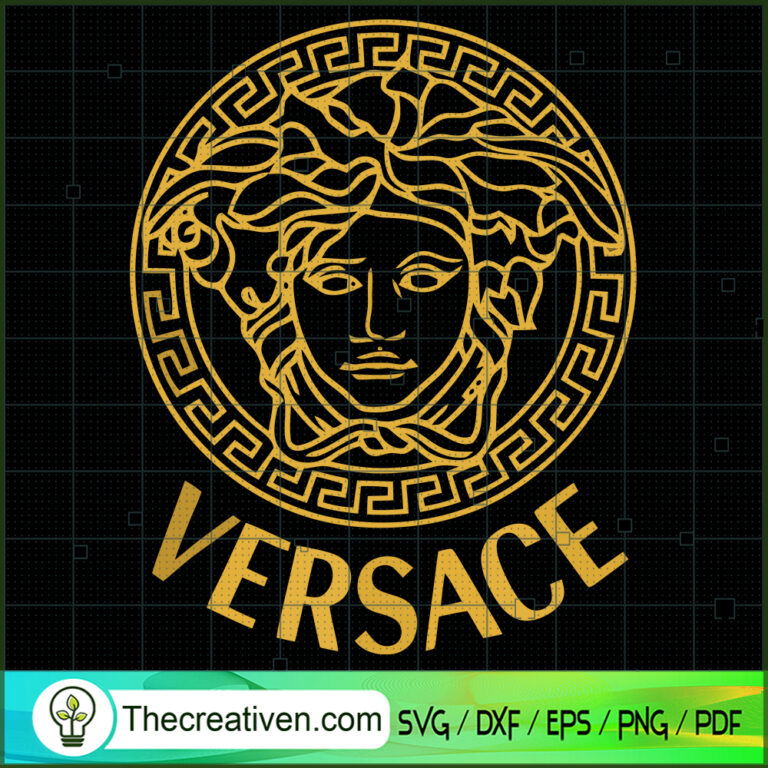 Versace Logo SVG, Brand SVG, Versace SVG - Premium & Original SVG Cut Files