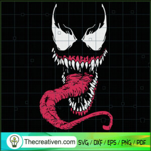 Venom Scary Face SVG, Venom SVG, Marvel SVG - Premium & Original SVG ...