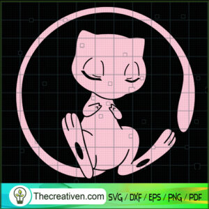 Mew SVG, Pokemon SVG, Pokemon Movie SVG - Premium & Original SVG Cut Files