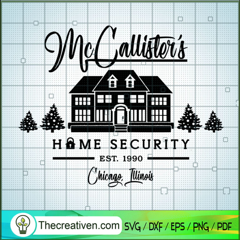 McCallisters Home Security SVG, Home Alone SVG, Kevin McCallister SVG ...