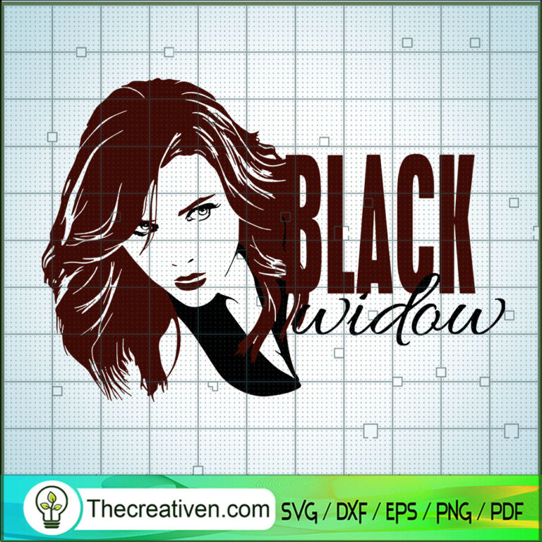 Black Widow SVG, Girl Of Avengers SVG, Marvel SVG - Premium & Original ...