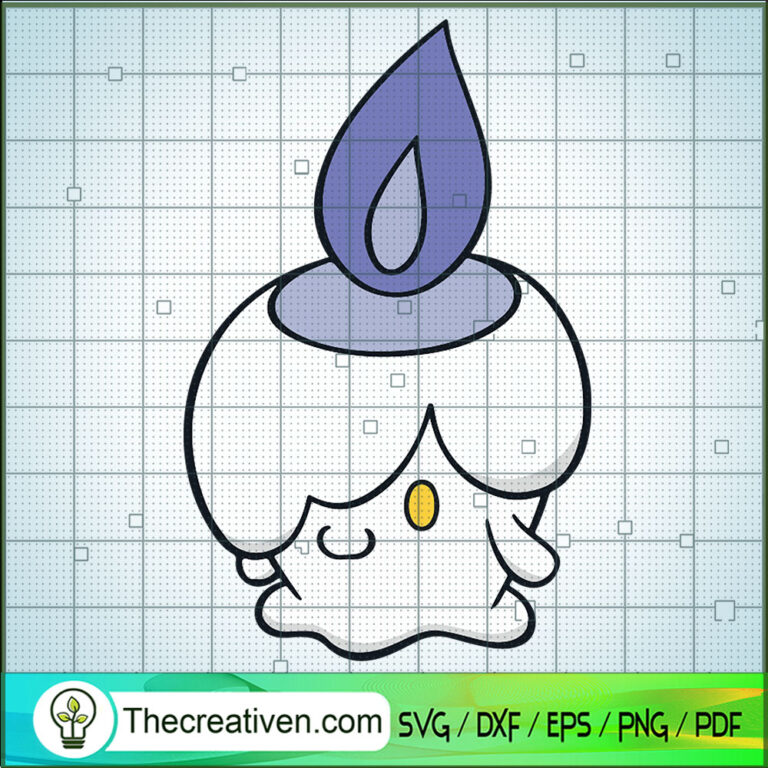 Litwick Pokemon SVG, Pokemon Dex SVG, Pokemon SVG - Premium & Original ...