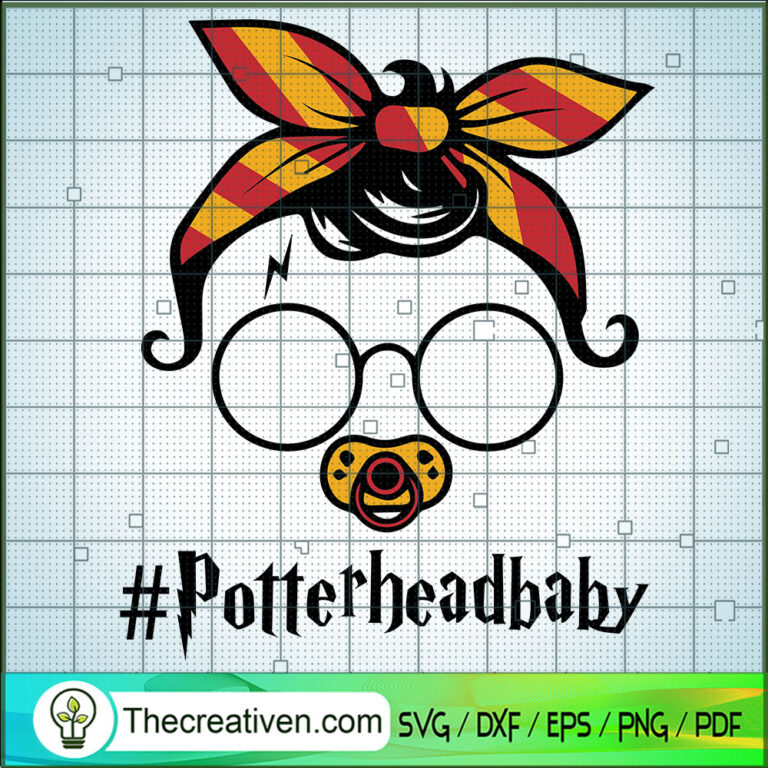 Potter Head Baby SVG, Harry Potter SVG, Potterheadbaby SVG - Premium ...