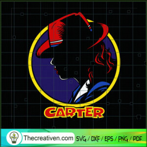 Agent Carter SVG, Peggy Carter SVG, TV Series Fictional Character ...