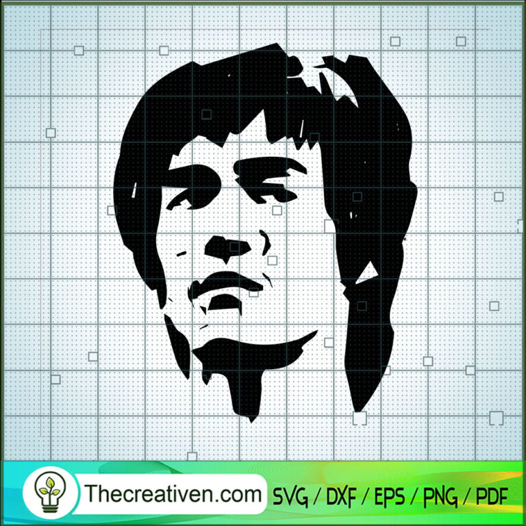Bruce Lee SVG, Actor SVG, Fighter SVG, Karate Action SVG - Premium ...