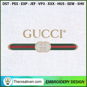 Gucci Embroidery Designs, Gucci Luxury Brand Machine Embroidery Design ...