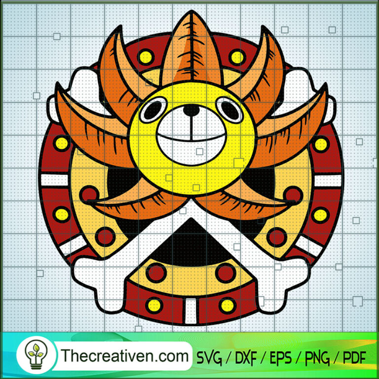 Thousand Sunny SVG, Thousand Sunny Logo SVG, One Piece SVG - Premium ...