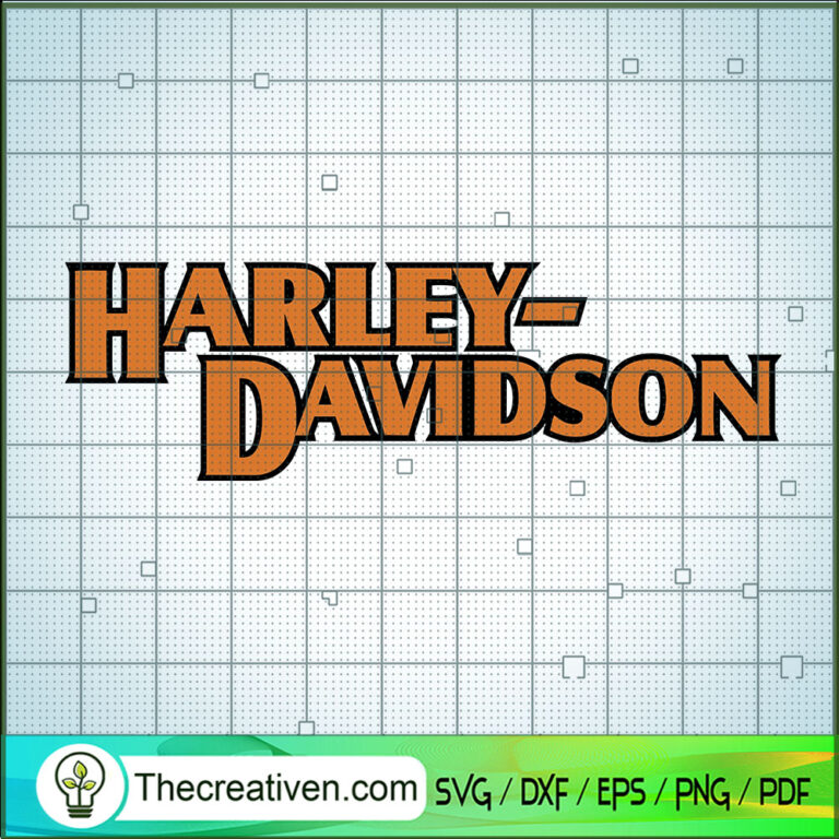 Harley Davidson Letter SVG, Motorcycle SVG, Harley Davidson SVG ...