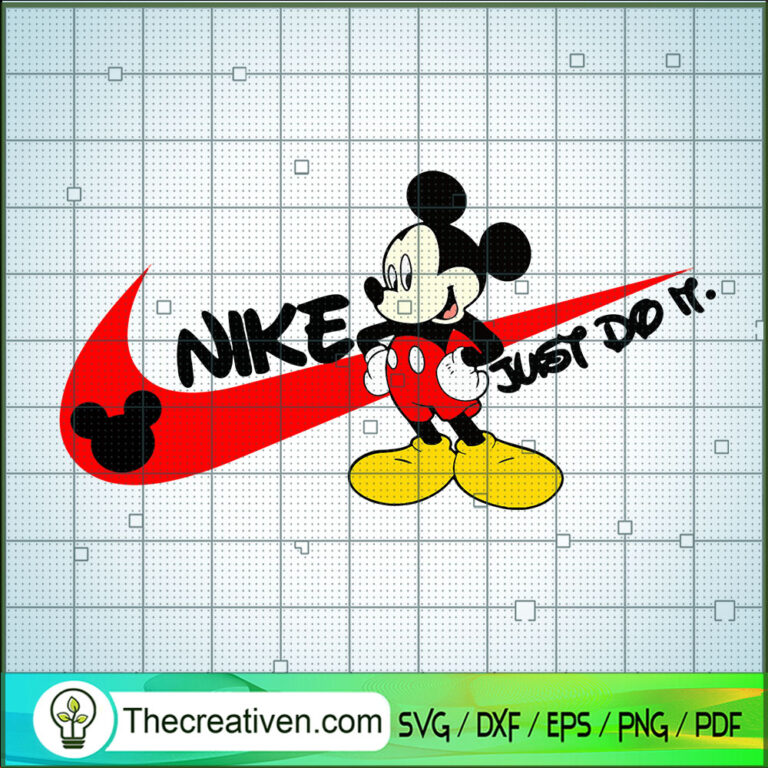 Nike Just Do It SVG, Disney Nike SVG, Disney SVG - Premium & Original ...