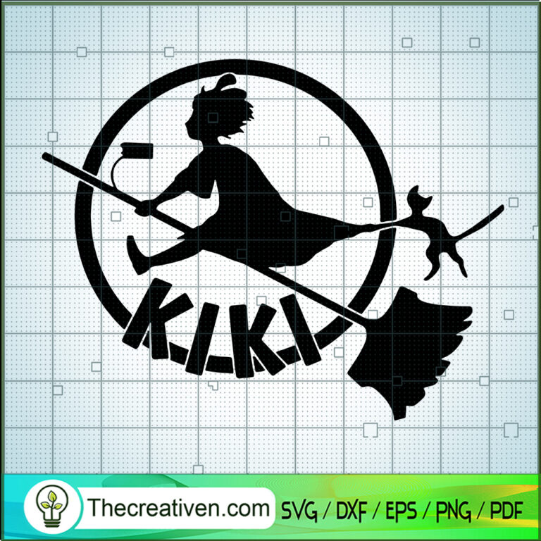 Kikis Delivery Services SVG, Kiki Cartoon SVG, Kiki Broomstick SVG ...