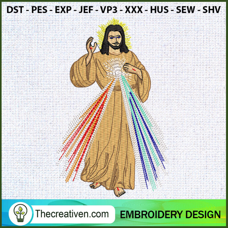 Jesus Christ Embroidery Designs, Jesus Machine Embroidery Design ...