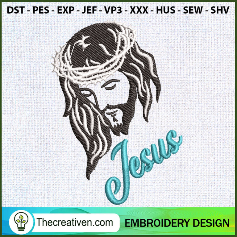 Jesus Embroidery Designs, Jesus Christ Machine Embroidery Design ...