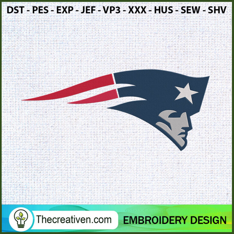 New England Patriots Logo Embroidery Designs, New England Patriots ...
