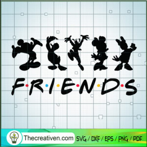 Disney Friends SVG, Mickey Friends SVG, Friends SVG - Premium ...