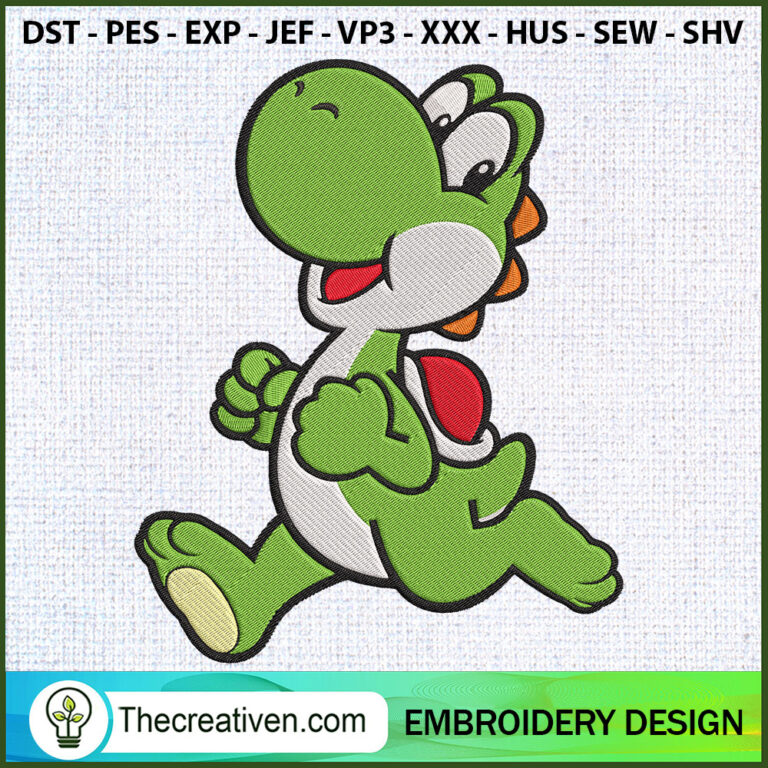 Yoshi Mario Embroidery Designs, Mario Machine Embroidery Design ...
