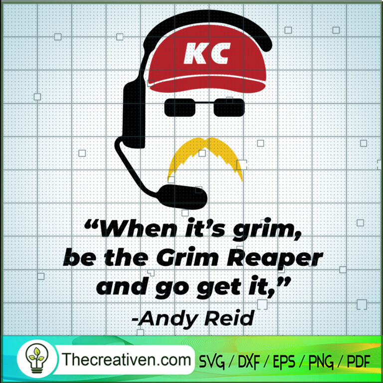 Andy Reid SVG, Coach Reid SVG, Kansas City Chiefs SVG - Premium ...