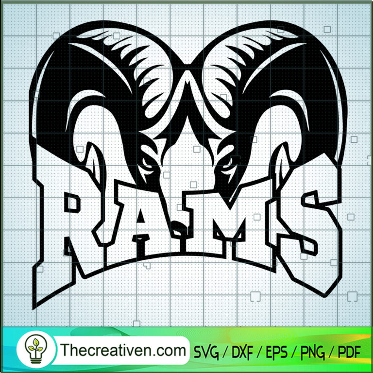 Rams Football SVG, Rams Logo SVG, Sports SVG - Premium & Original SVG ...