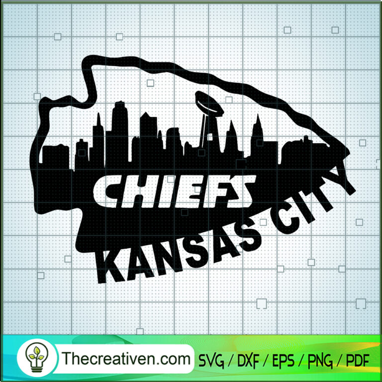 Kansas City Chiefs NFL Football Logo SVG, Kansas City Chiefs SVG ...