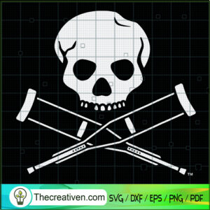 MTV Jackass Skull And Crutches Logo SVG, MTV Music Television Jackass ...