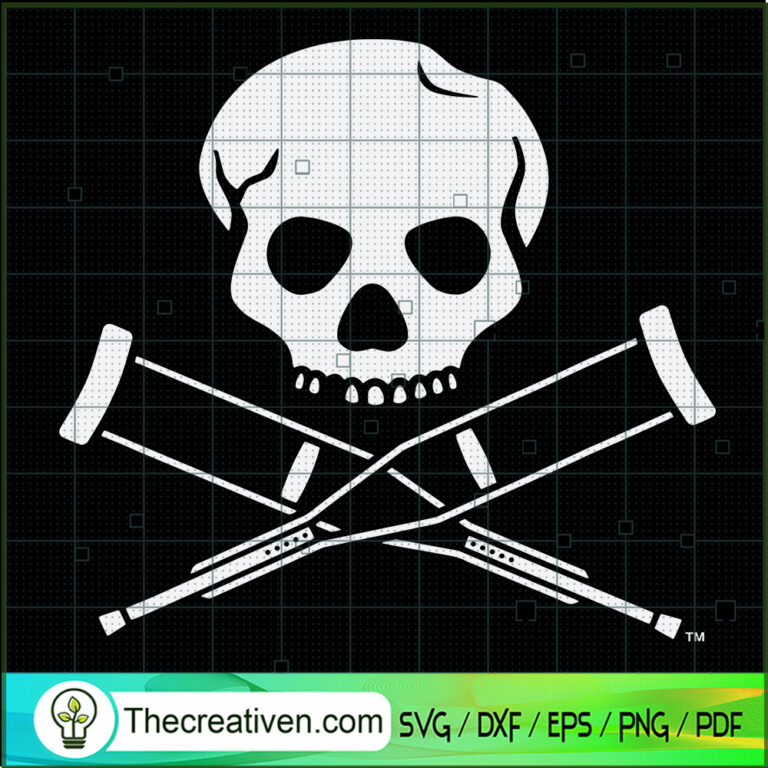 MTV Jackass Skull And Crutches Logo SVG, MTV Music Television Jackass ...