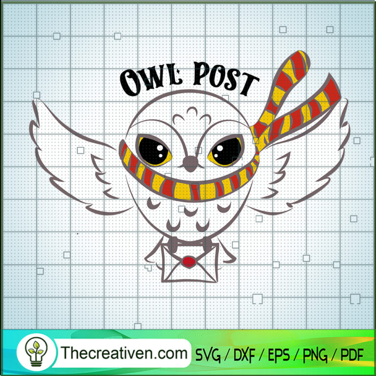 Owl Post SVG, Harry Potter Owl SVG, Owl SVG - Premium & Original SVG ...