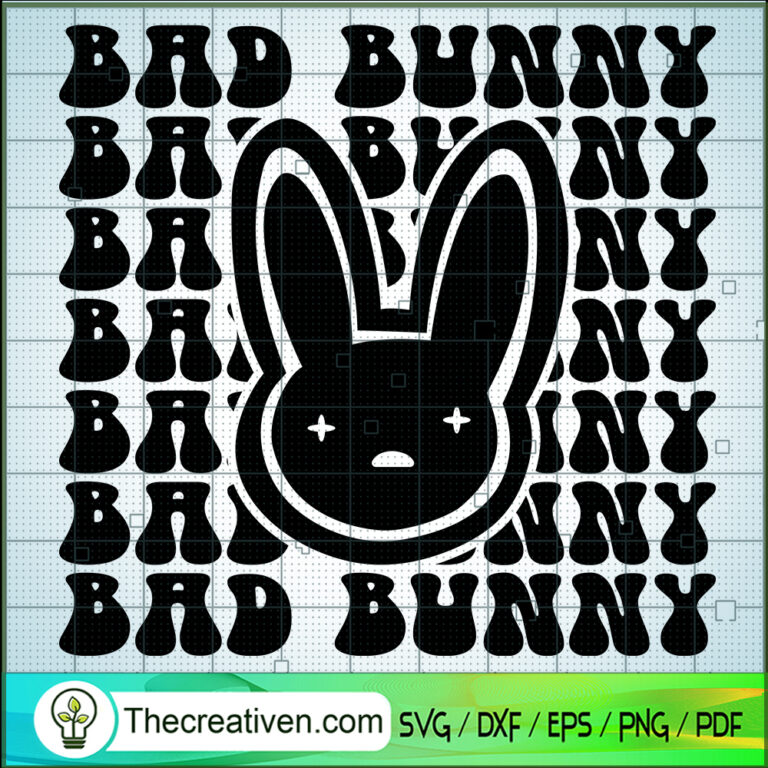 Boy Easter SVG, Bad Bunny SVG, Bad Boy SVG - Premium & Original SVG Cut ...