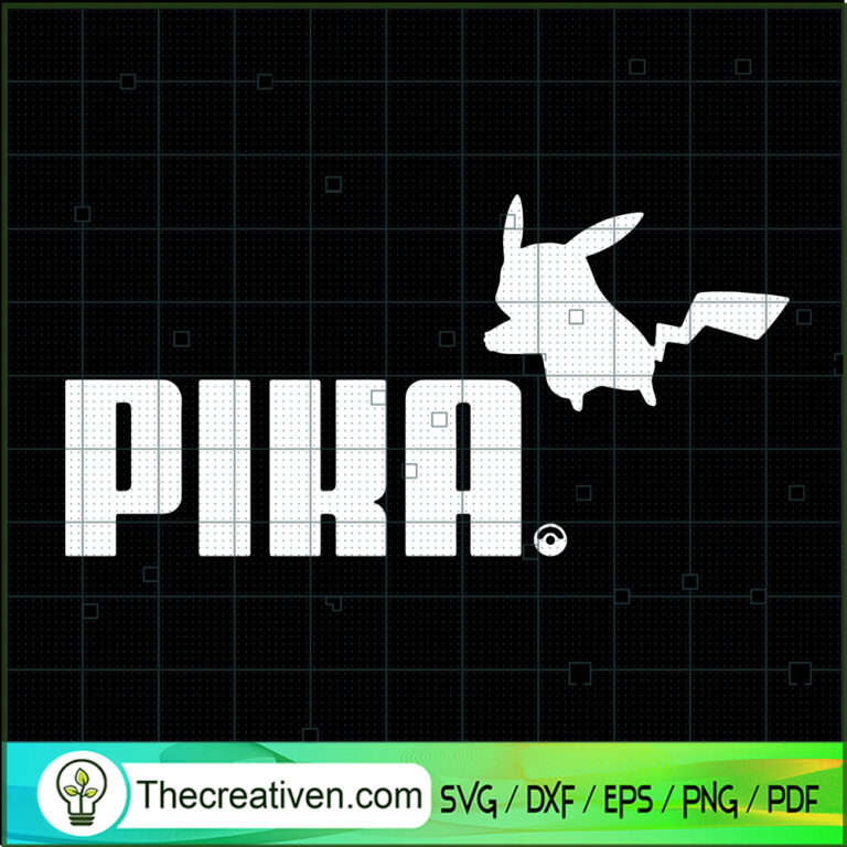 Pika SVG, Puma Logo SVG, Puma Pikachu SVG - Premium & Original SVG Cut ...