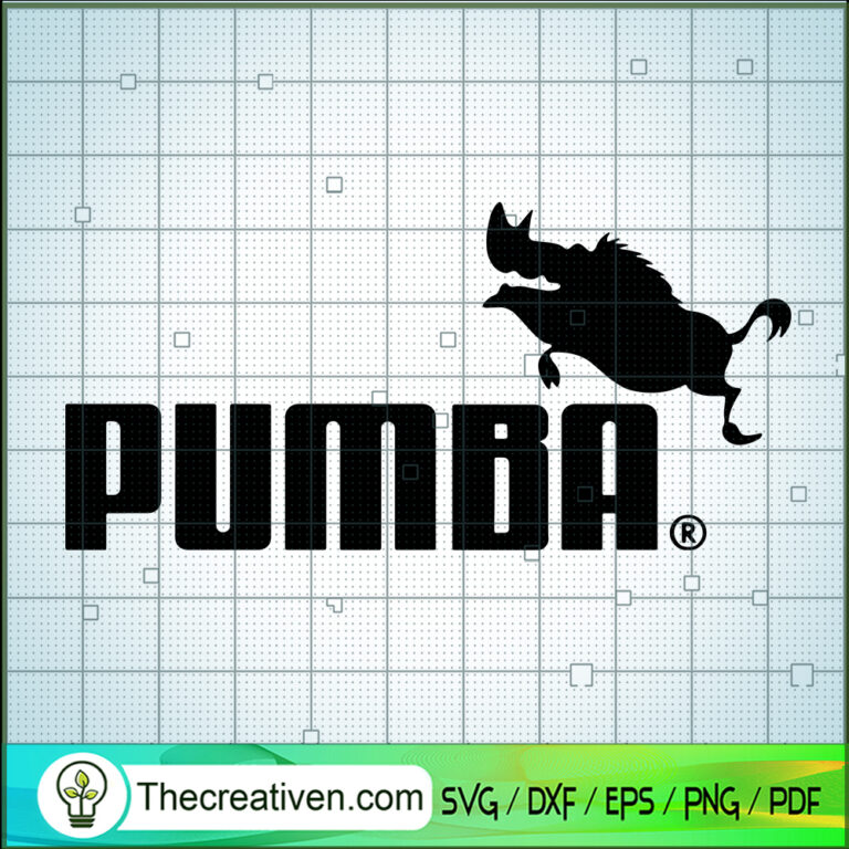 Pumba SVG, Puma Logo SVG, Disney Pumba SVG - Premium & Original SVG Cut ...